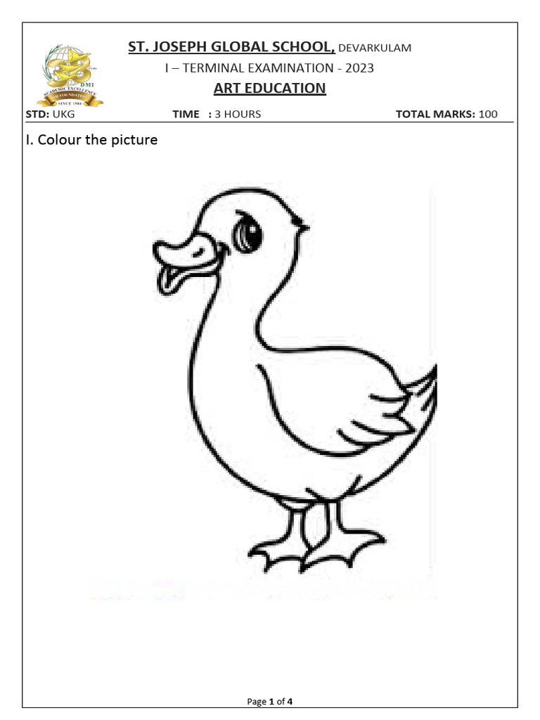 Ukg Art Education | PDF | Art