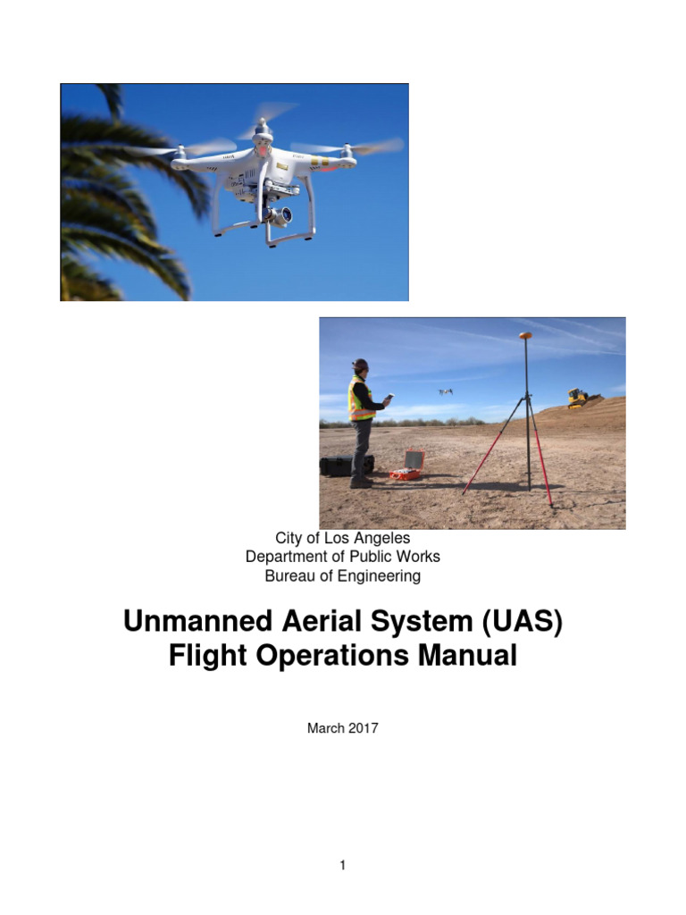 BOE UAS-Operations-Manual v1.6 Final | PDF