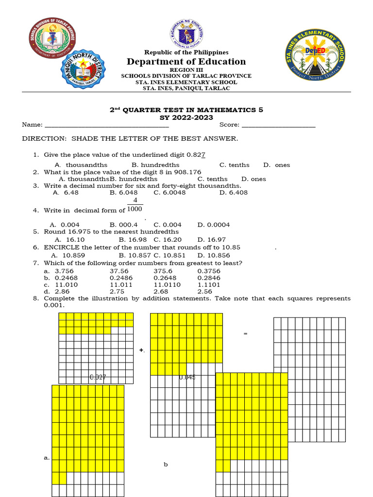 Mathematics 5 | PDF | Ratio | Arithmetic
