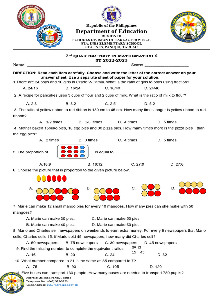 Mathematics 6 | PDF | Exponentiation | Multiplication