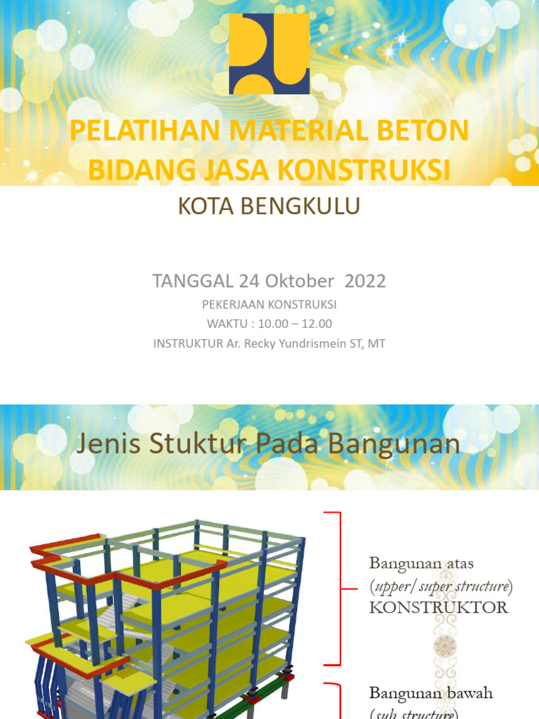 Pelatihan Tukang Bahan Bangunan | PDF