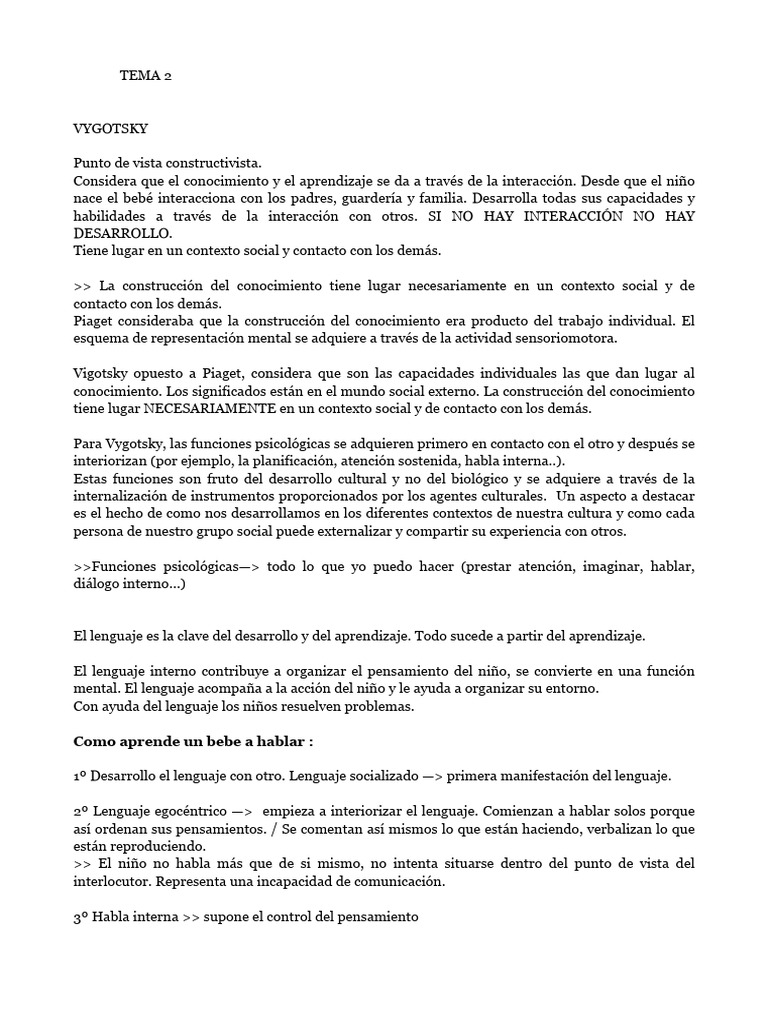 TEMA 3 PSICO | PDF | Aprendizaje | Sicología