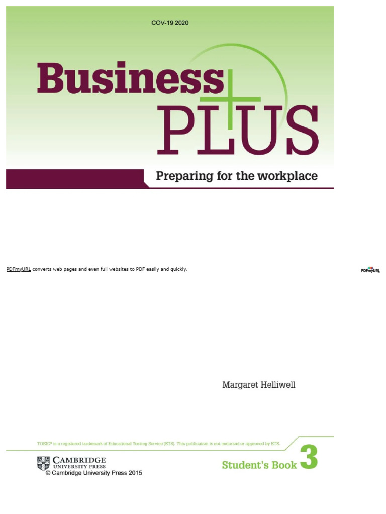 Business Plus 3 SB | PDF | Information Technology | Web Software