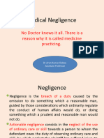 Bolam vs. Bolitho Test in Medical Negligence | PDF | Negligence | Physician
