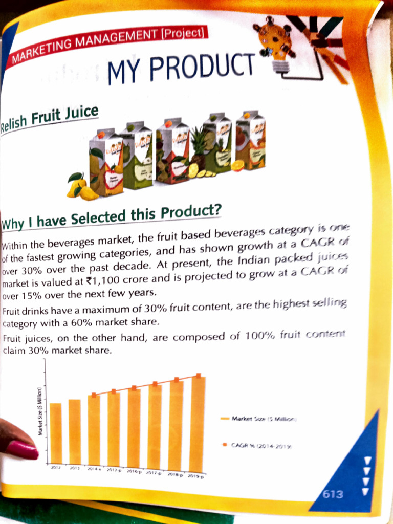 Marketing Project Sample | PDF | Juice | Diet & Nutrition