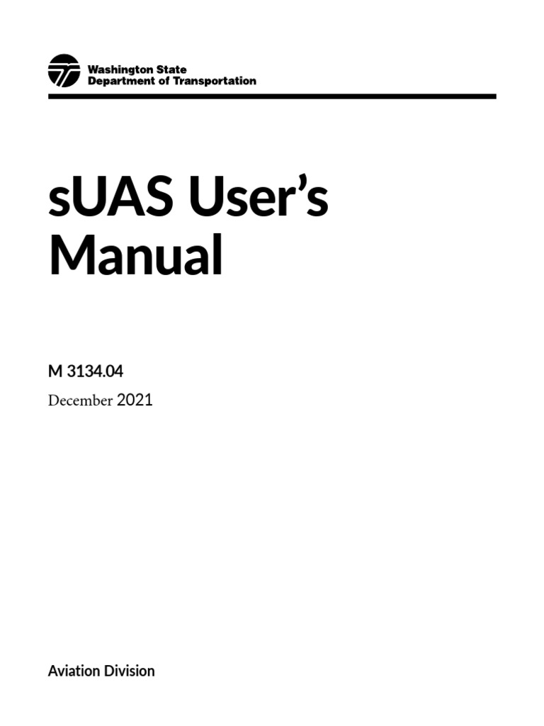 SUAS | PDF | Unmanned Aerial Vehicle | Visual Flight Rules