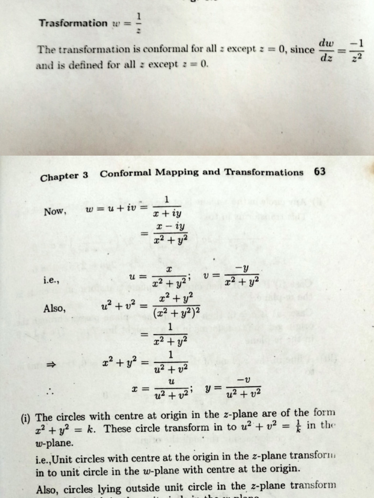 Transformation Pdf Circle Cartesian Coordinate System