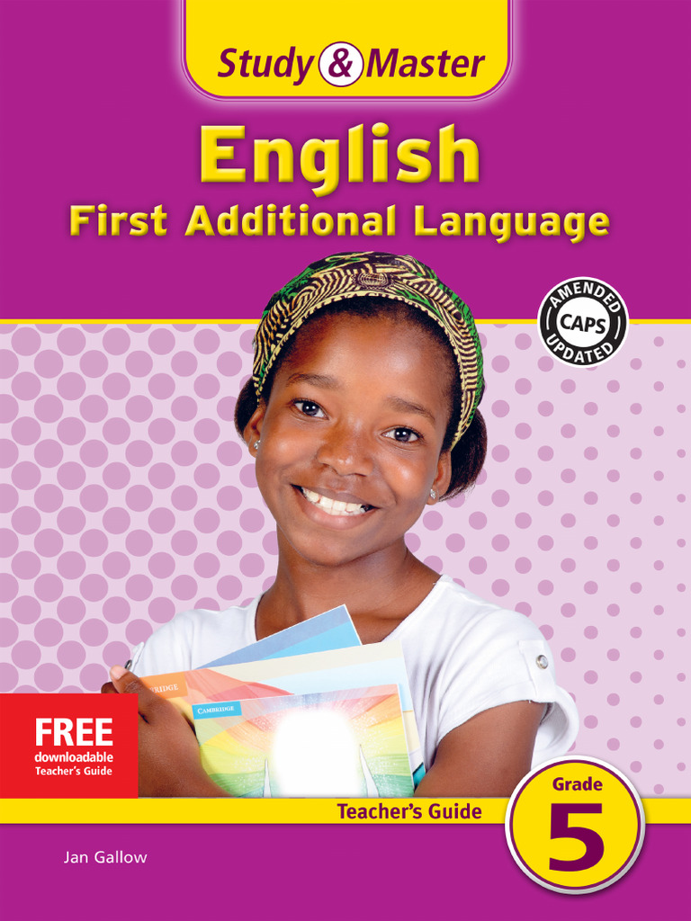 Study Master English First Additional Language Teachers Guide Grade 5 ...