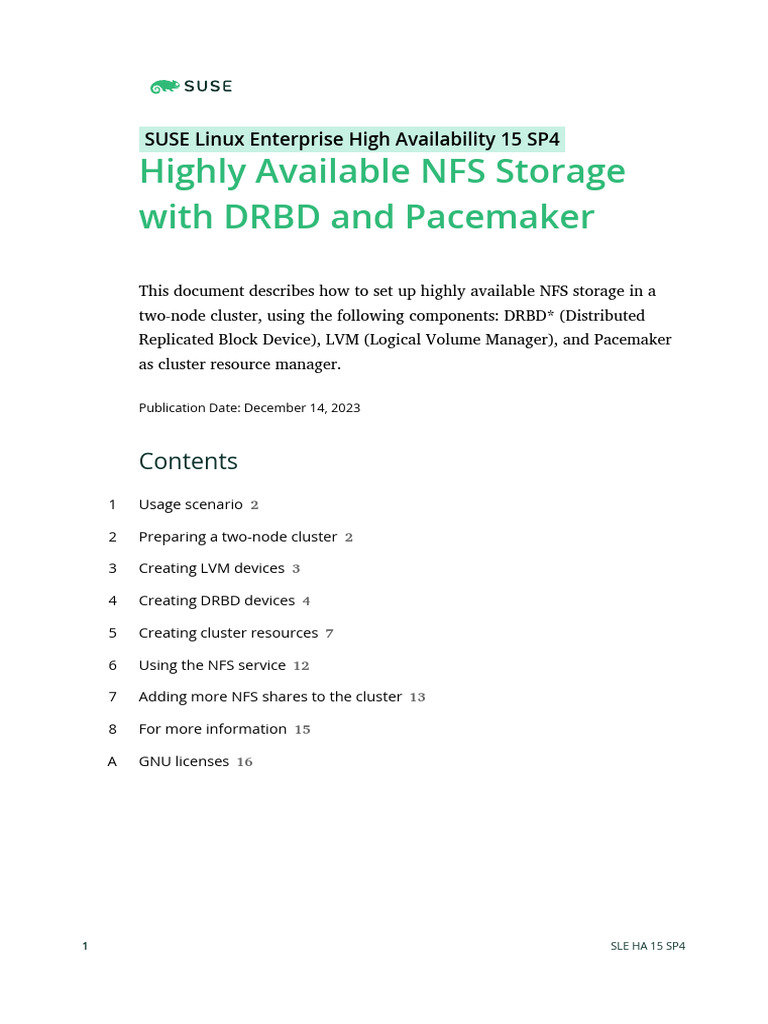 Article Nfs Storage en | PDF