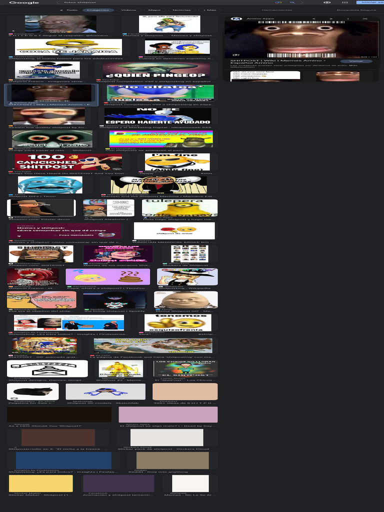 fotos shitpost - Búsqueda de Google | PDF | Medios de comunicación en masa | Red mundial