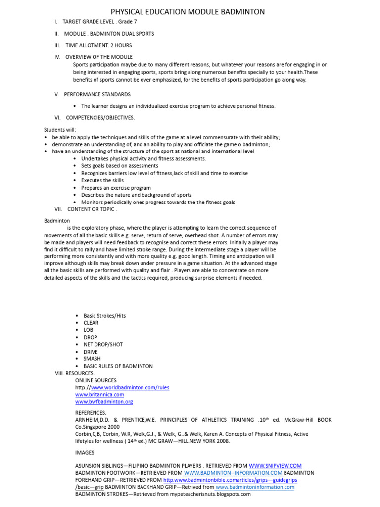 G7 Module Q2 P.E. | PDF | Physical Fitness | Cognition