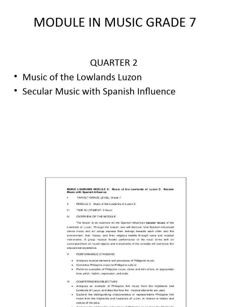 g7 Module Music& Arts q2 Jeanette Rufer | PDF