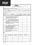 Soil Inspection Checklist For Backfilling | PDF