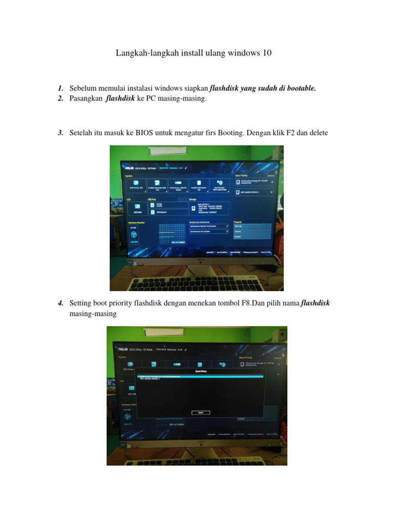 Langkah-Langkah Install Ulang Windows | PDF | Game & Aktivitas | Hukum Langkah-Langkah Install Ulang Windows | PDF | Game & Aktivitas | Hukum