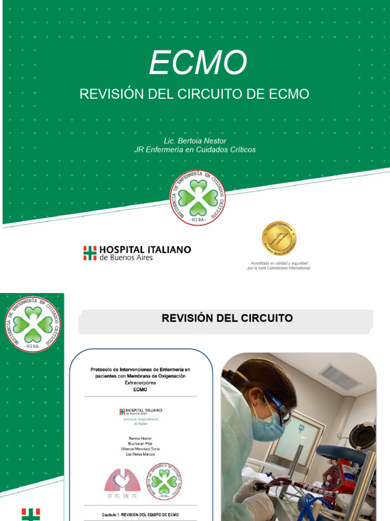 Revision Del Circuito ECMO | PDF | Trombo | Especialidades Medicas