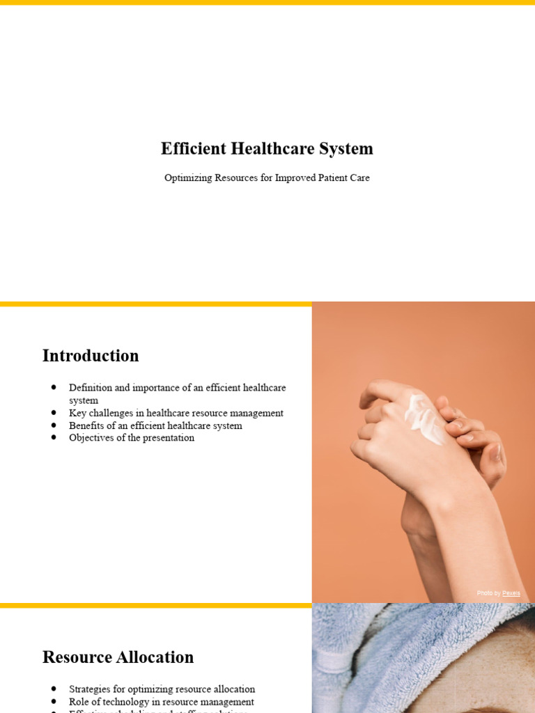 Efficient Health Care System | PDF