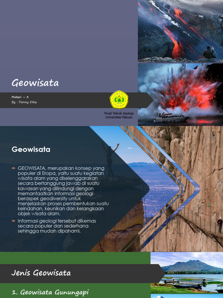 Geowisata untuk Mahasiswa Geologi | PDF | Sains & Matematika