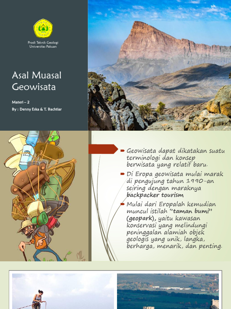Makna dan Konsep Geowisata | PDF