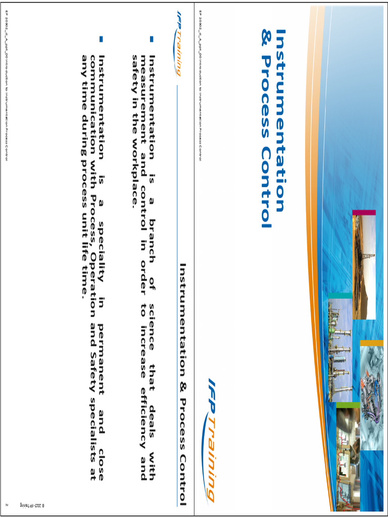 1 20302 D A PPT 00 Introduction To Instrumentation Process Control 38s (Lecture Seule) | PDF ...