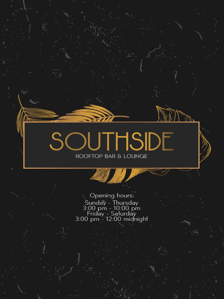 Southside Menu | PDF