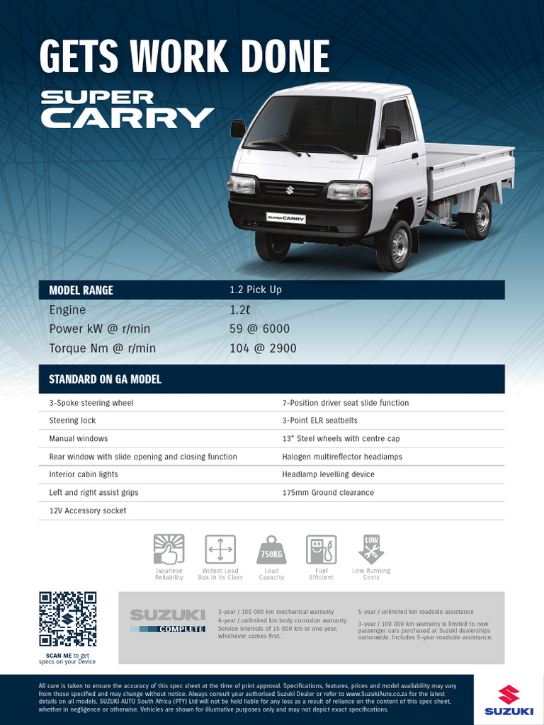 Super Carry Spec | PDF