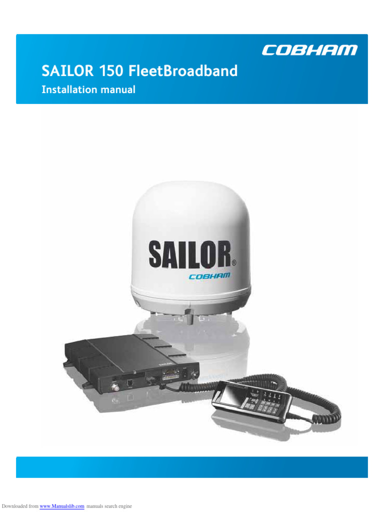 Sailor 150 Fleetbroadband | Download Free PDF | Radar | Antenna (Radio)