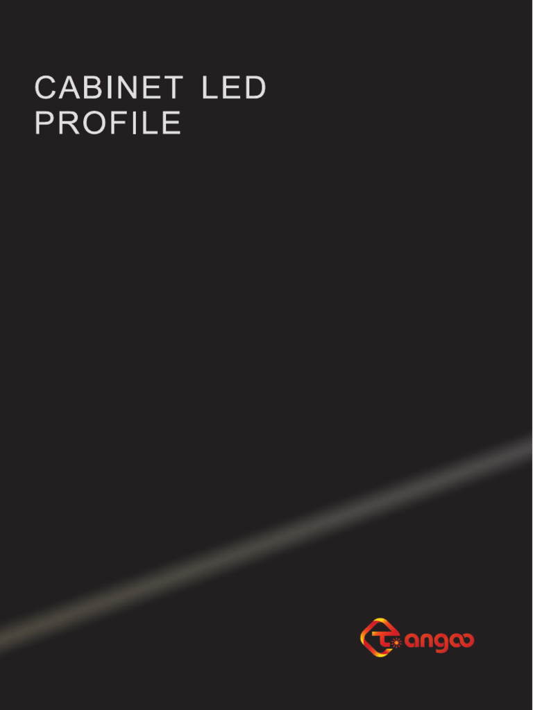 TANGOO Aluminum LED Profile Catalogue 2023 | PDF