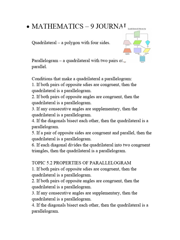 Mathematics9journal Pdf Rectangle Triangle