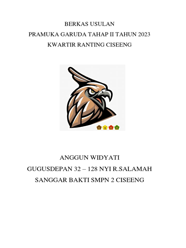 Paper Pramuka GARUDA | PDF
