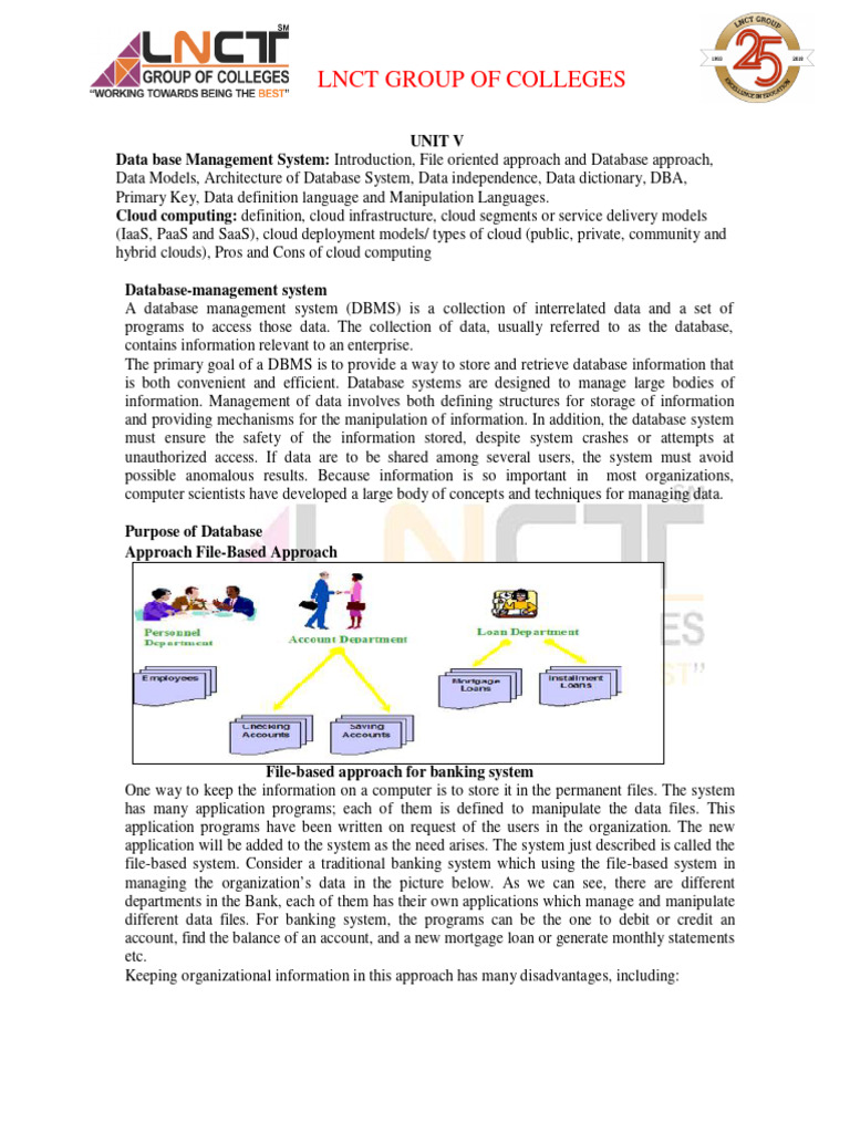 Bt205 Bce Unit 5 | PDF | Cloud Computing | Databases