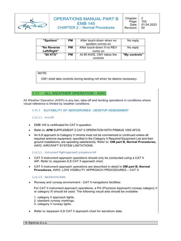 CAT2 Manual OMB | PDF