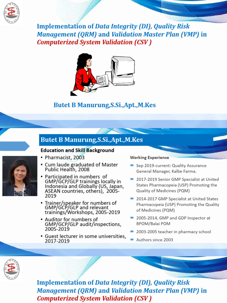 03 - Butet - Data Integrity | PDF | Risk | Backup