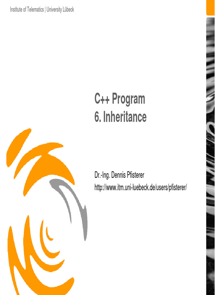 C Inheritance2 Pdf Inheritance Object Oriented Programming Class Computer Programming 0488