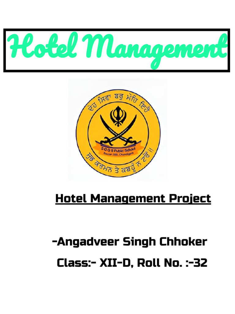 Hotel Management (1) | PDF