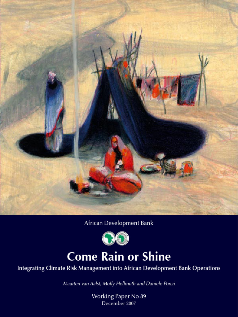 Come Rain or Shine AfDB Working Paper N. 89 | PDF | Climate Change ...