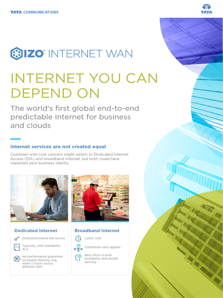 IZO™ Internet WAN Factsheet | PDF | Computer Network | Internet