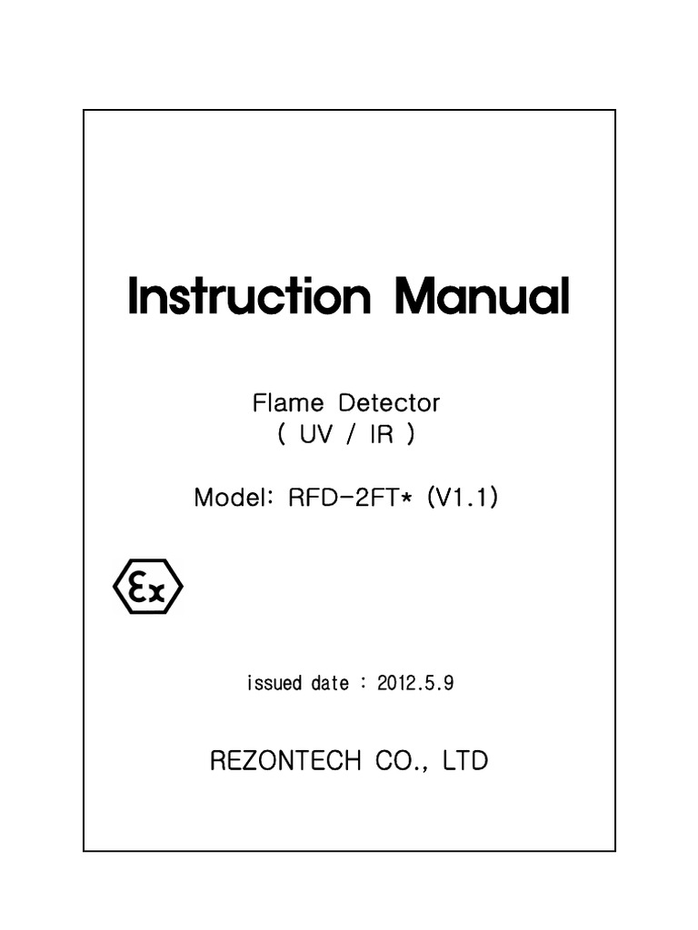 Manual RFD 2FTN | PDF