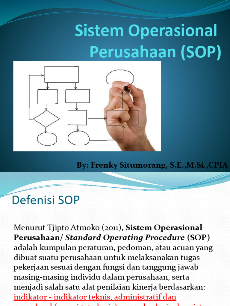 Sistem Operasional Perusahaan | PDF