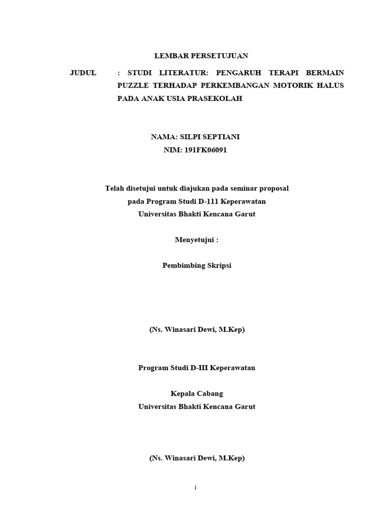 KTI Silpi Septiani 191FK06091 | PDF