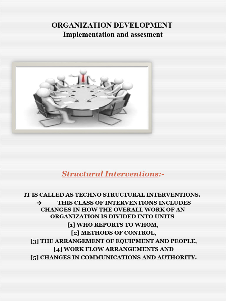 Organizational Development Unit-4 | PDF | Organization Development | Psychology