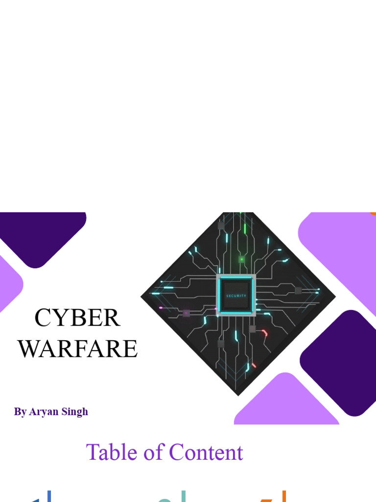 Cyber Warfare | PDF | Cyberwarfare | Security