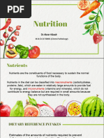 AMDR Guidelines for Macronutrients | PDF | Nutrients | Calorie