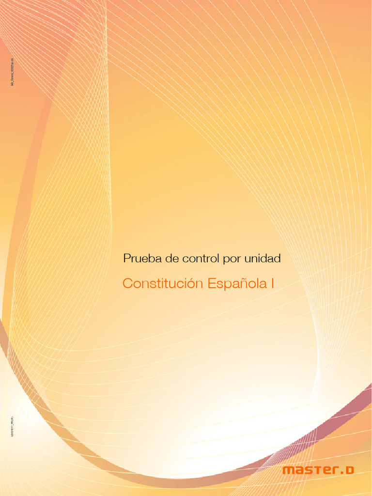 La Constitucion Espanola Pdf Constitución Justicia