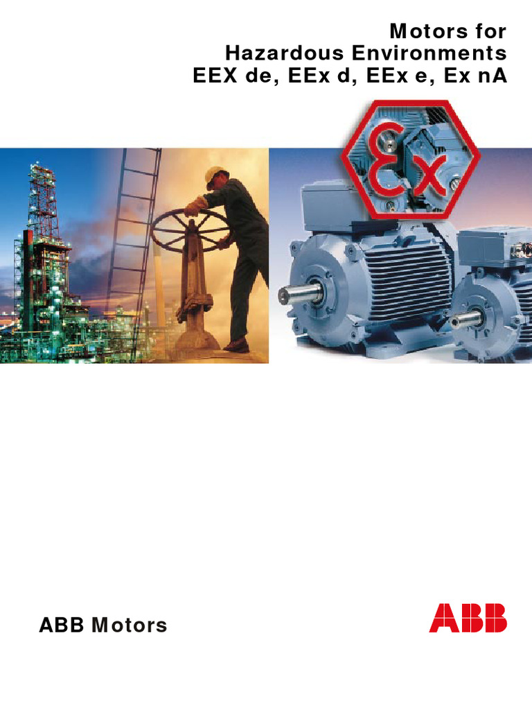 ABB Motors for Hazardous Environments | PDF | Electrical Engineering ...