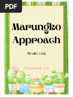 Pagsasanay Sa Pagbasa NG Pangungusap (Level 1) | PDF