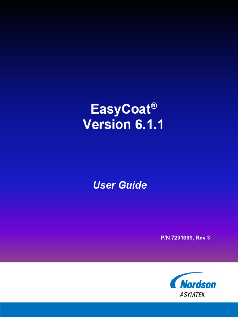 Easycoat 6.1.1 User Guide | PDF | Cursor (User Interface) | Computing