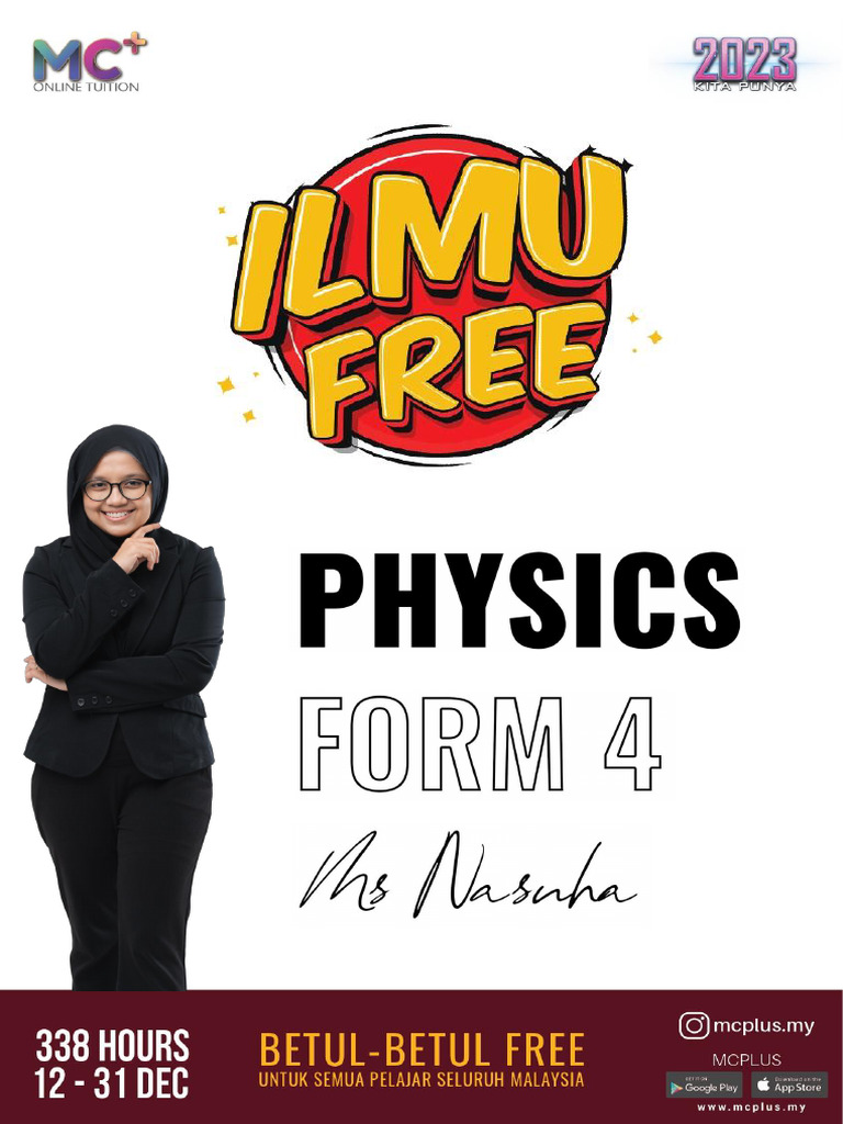 Seminar Ilmufree Form 4 Physics MS Nasuha 14.12.2023 | PDF