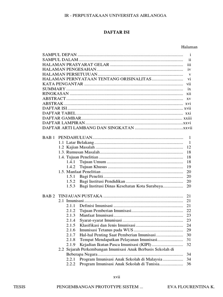 3 Daftar Isi | PDF | Bisnis