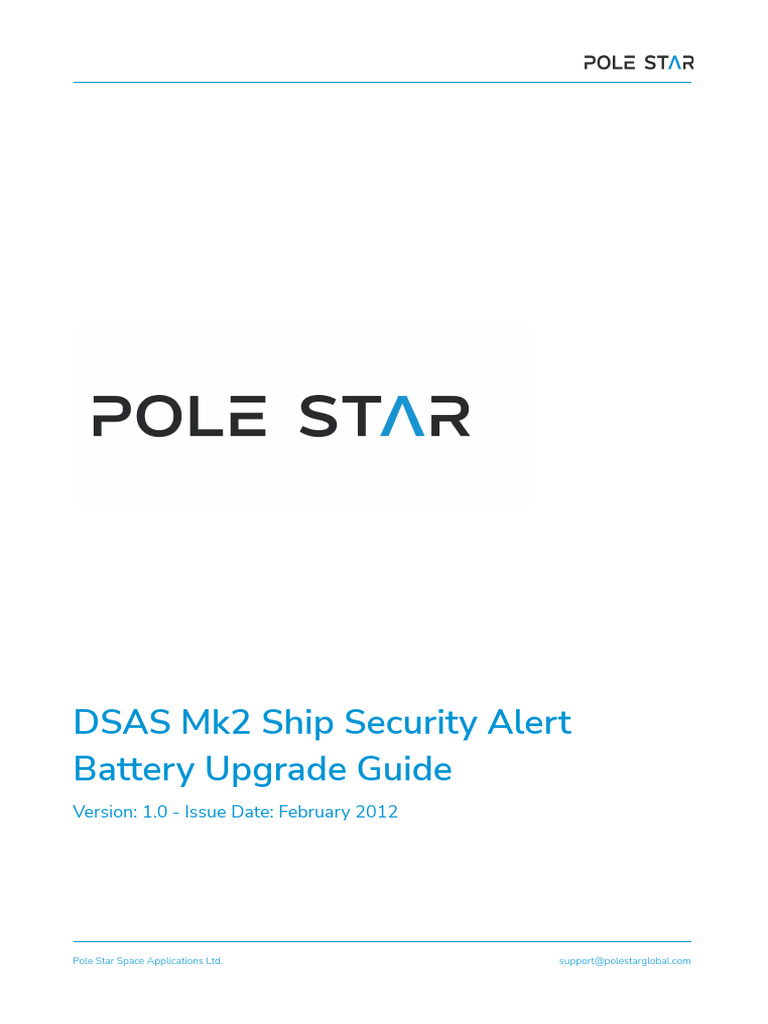 DSAS Mk2 - How To Replace The Battery | PDF