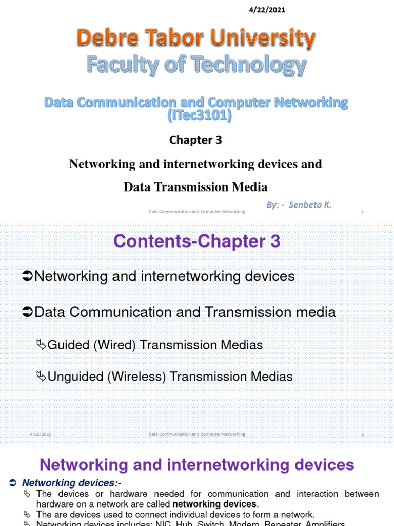 DCCN PPT Chapter - 3 | PDF